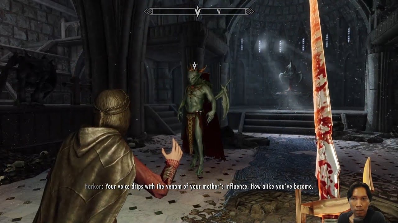 Melawan "Harkon" Sang Raja Vampire Terkuat - SKYRIM SPECIAL EDITION ...