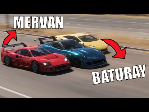 HAYALİMİZDEKİ ARABALARLA YARIŞTIK - Forza Horizon 5