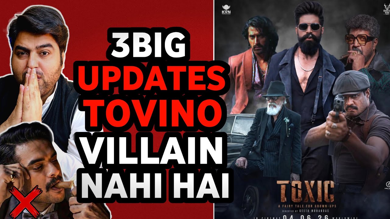 Toxic villain update today | Toxic movie video leaked | Yash toxic new ...