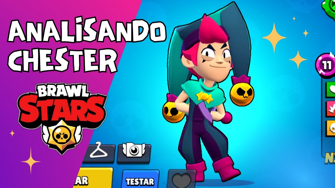 Analisando Chester | Brawl Stars - YouTube