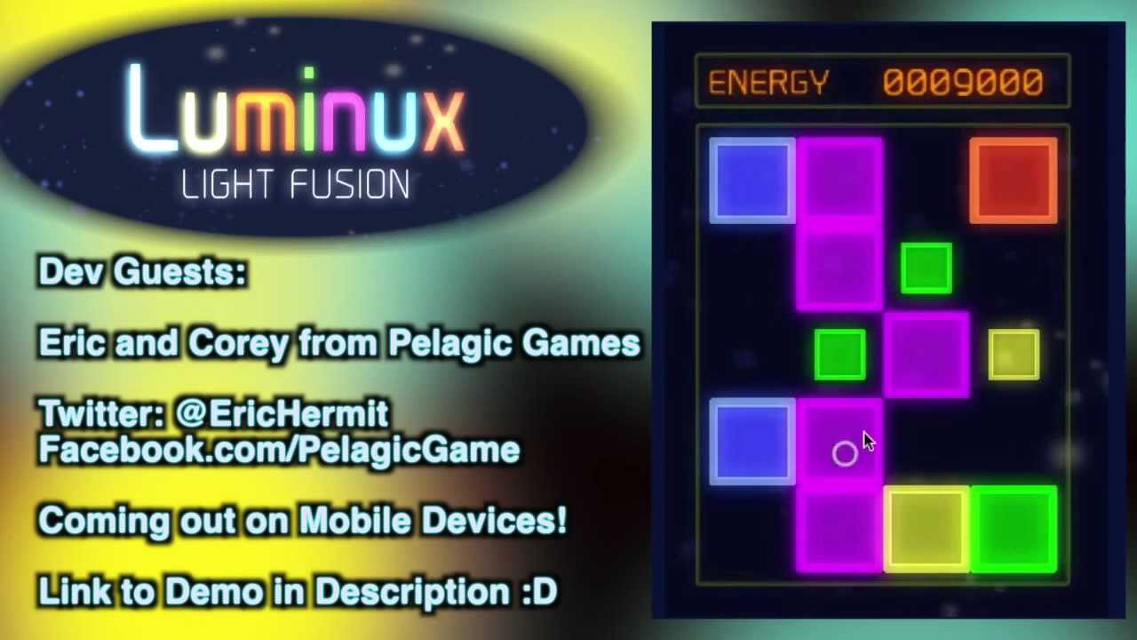 Geek Remix Indie Dev Podcast Episode 1 - LUMINUX - YouTube
