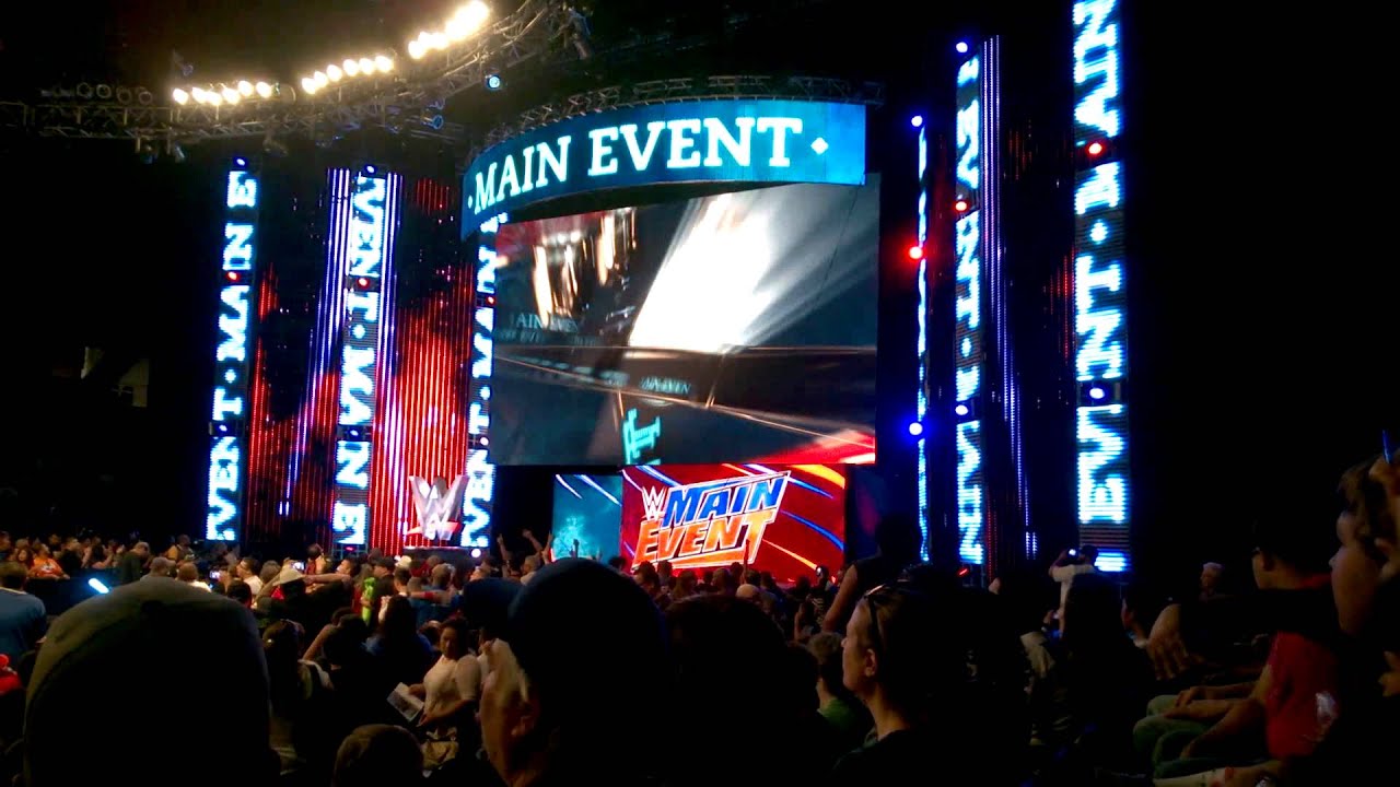 WWE Main Event Intro Plus RVD's Entrance 8/26/2014 - YouTube