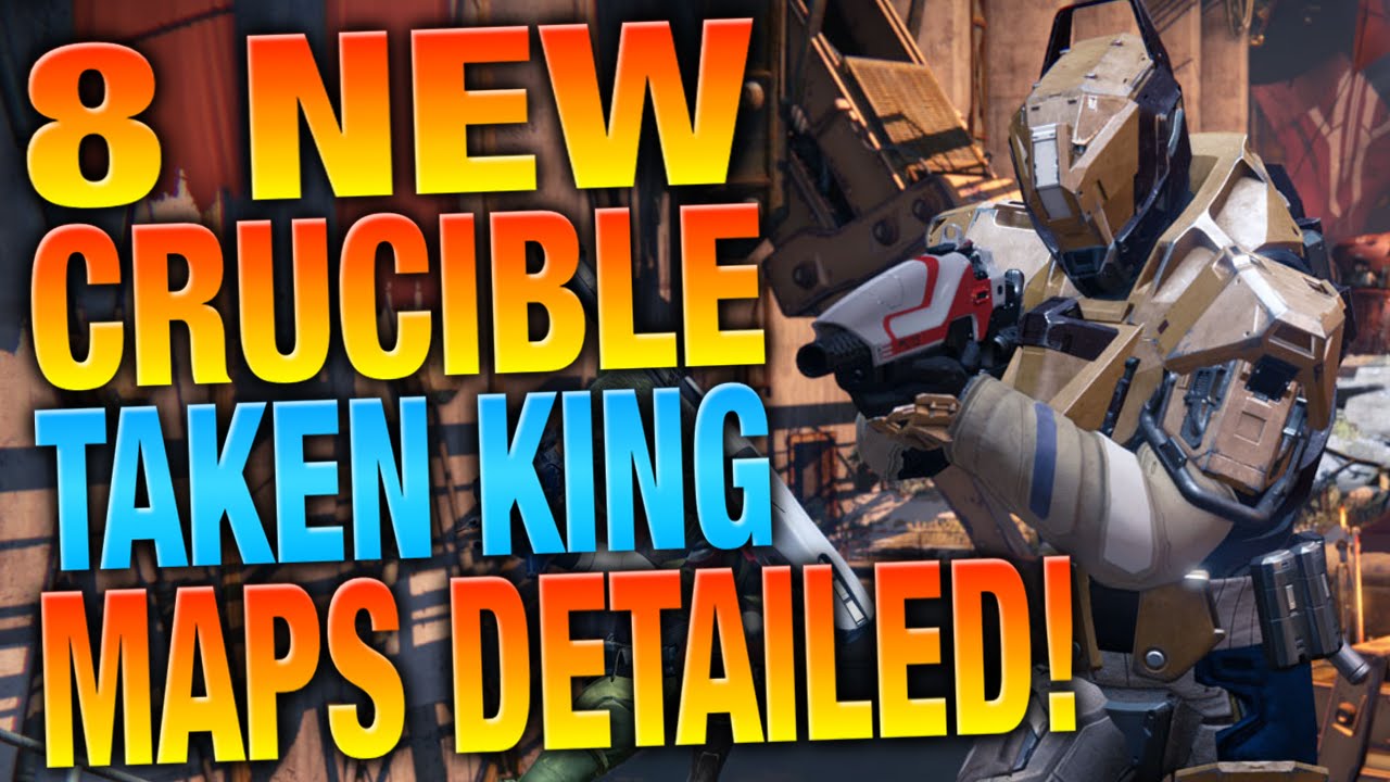 8 New Crucible Maps Detailed - Trials Of Osiris Gameplay - YouTube