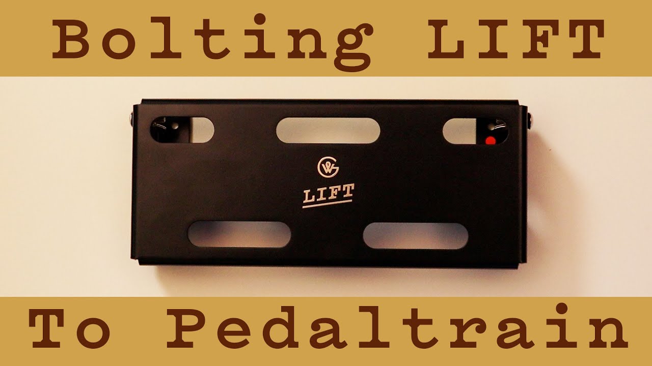 How To Bolt LIFT To Pedaltrain! - YouTube