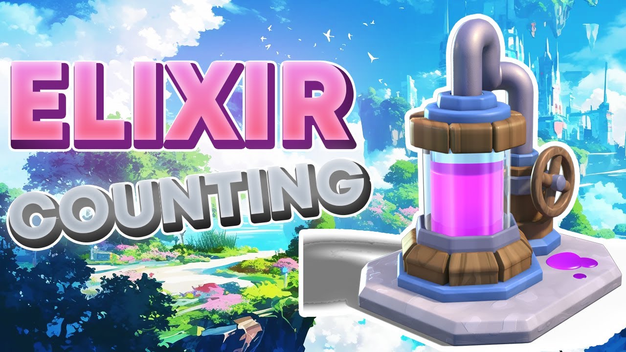 How to count "Elixir" in Clash Royale - YouTube