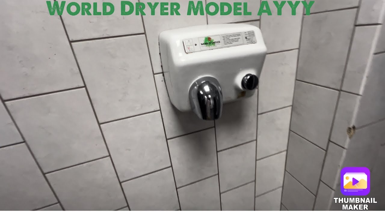 World Dryer Model A | NJ Transit Garage | Fairview, NJ - YouTube