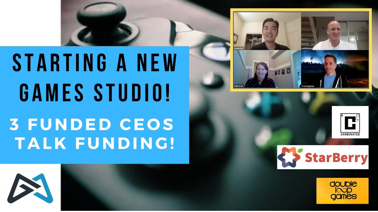 Starting a New Game Studio | 3 CEOs Talk Funding! - YouTube
