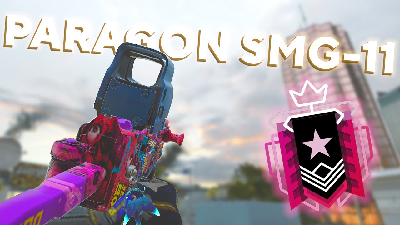 PARAGON SMG-11 Plays (Rainbow Six: Siege) - YouTube