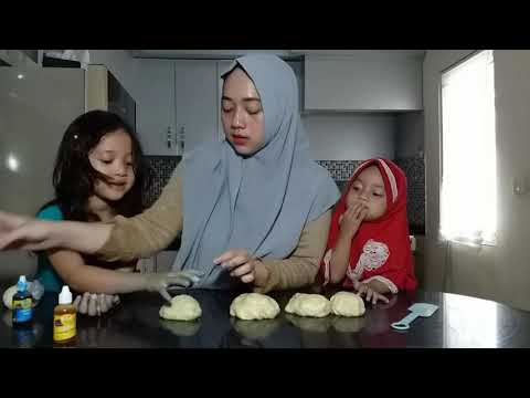 JAPANESE MILK BUN | ROTI SUSU JEPANG VIRAL !! ANA ZIZI MEMBUAT ROTI JEPANG VIRAL | CEMILAN ANAK