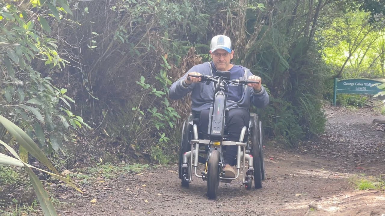 Connection of Triride All Wheel Trekking to the Wheelchair, by ...