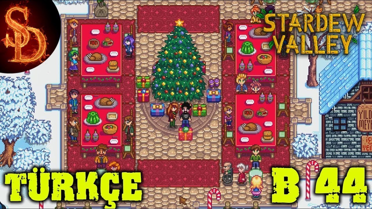STARDEW VALLEY Sezon 1 Bölüm 44 | Kış Yıldızı Festivali Feast of the ...