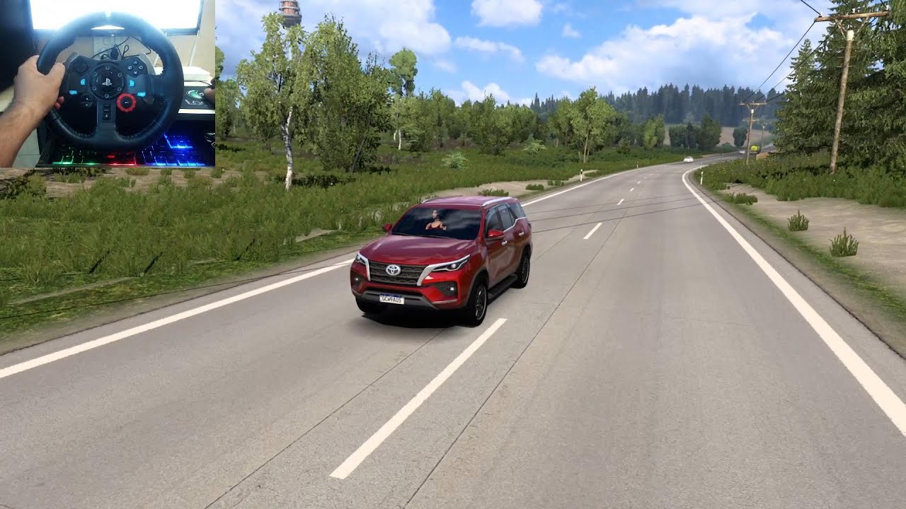 Euro Truck Simulator "ETS2" | Toyota SW4 | Fast Driving | GamePlay ...