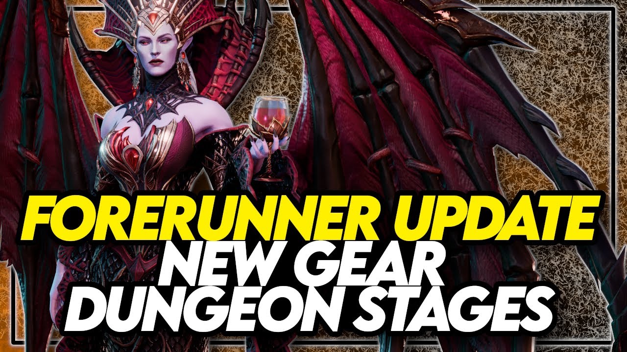 Forerunner Update | New Gear Dungeon Stages | Demon Soldier Changes ...