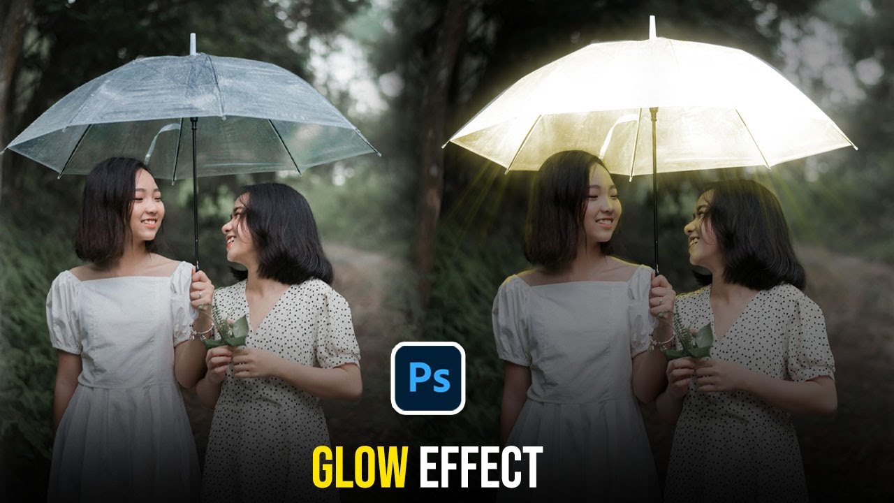 How to Make Glow Effect in Photoshop - YouTube