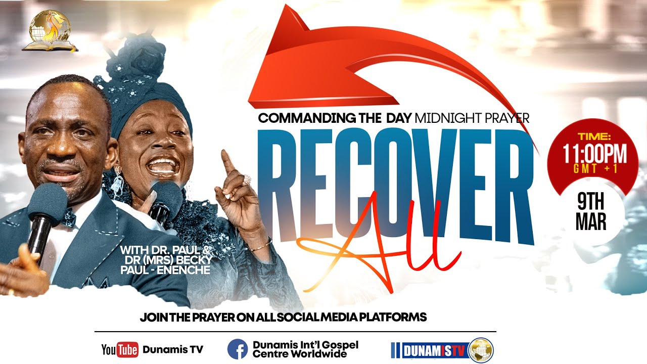 COMMANDING THE DAY || RECOVER ALL REBROADCAST || 10-03-2025 - YouTube