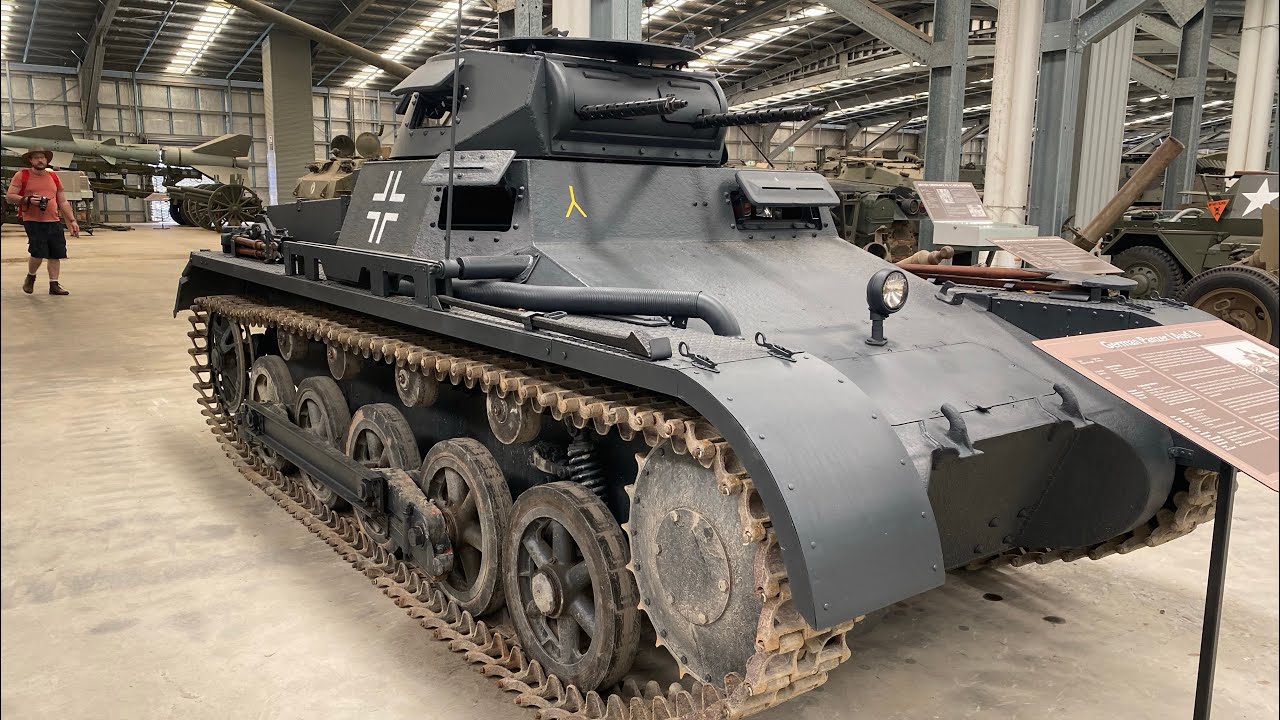German Panzer 1 Light Tank Walk Around - YouTube