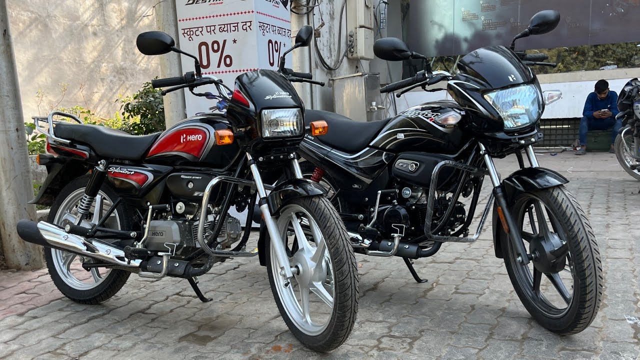 Hero Splendor Plus VS Passion Plus Most Detailed Walkaround 🔥 | Chassis ...