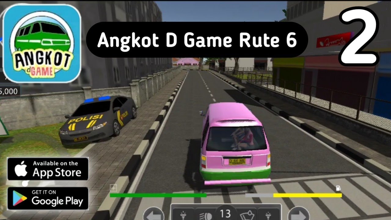 Game Android Terbaru - Angkot D Game - Rute 6 - YouTube