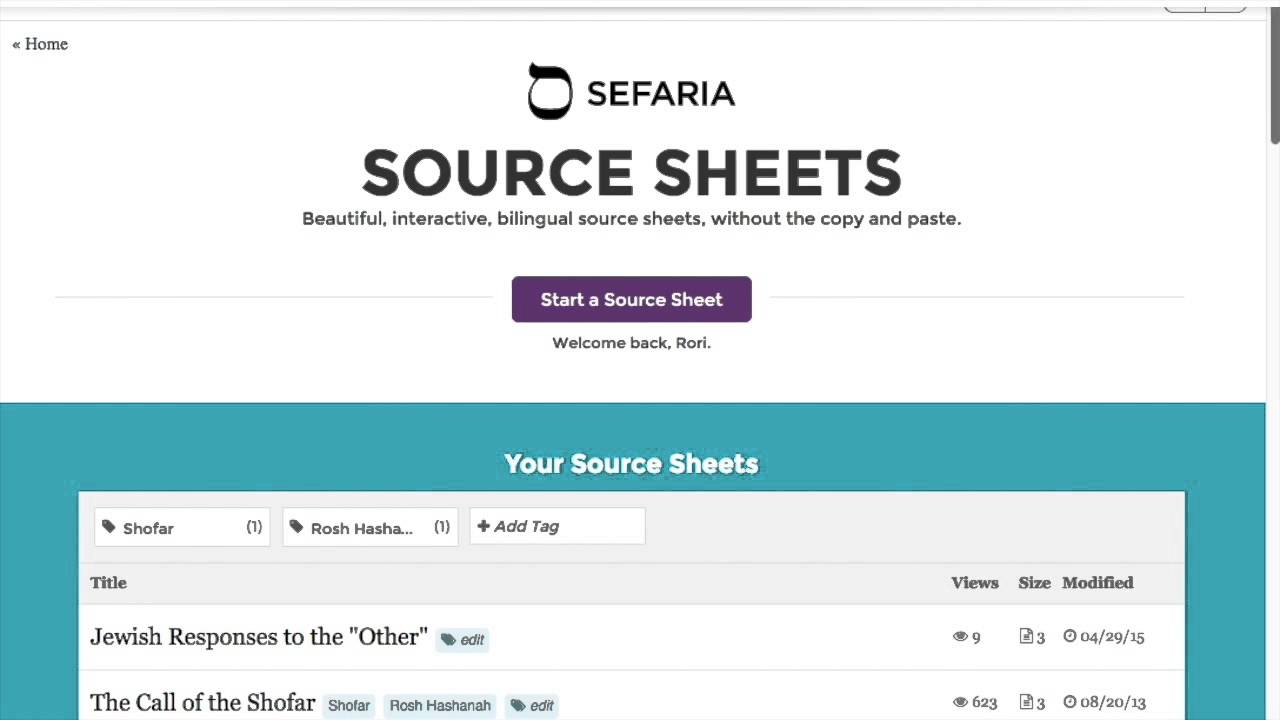 New Feature: Source Sheet Assignments - YouTube