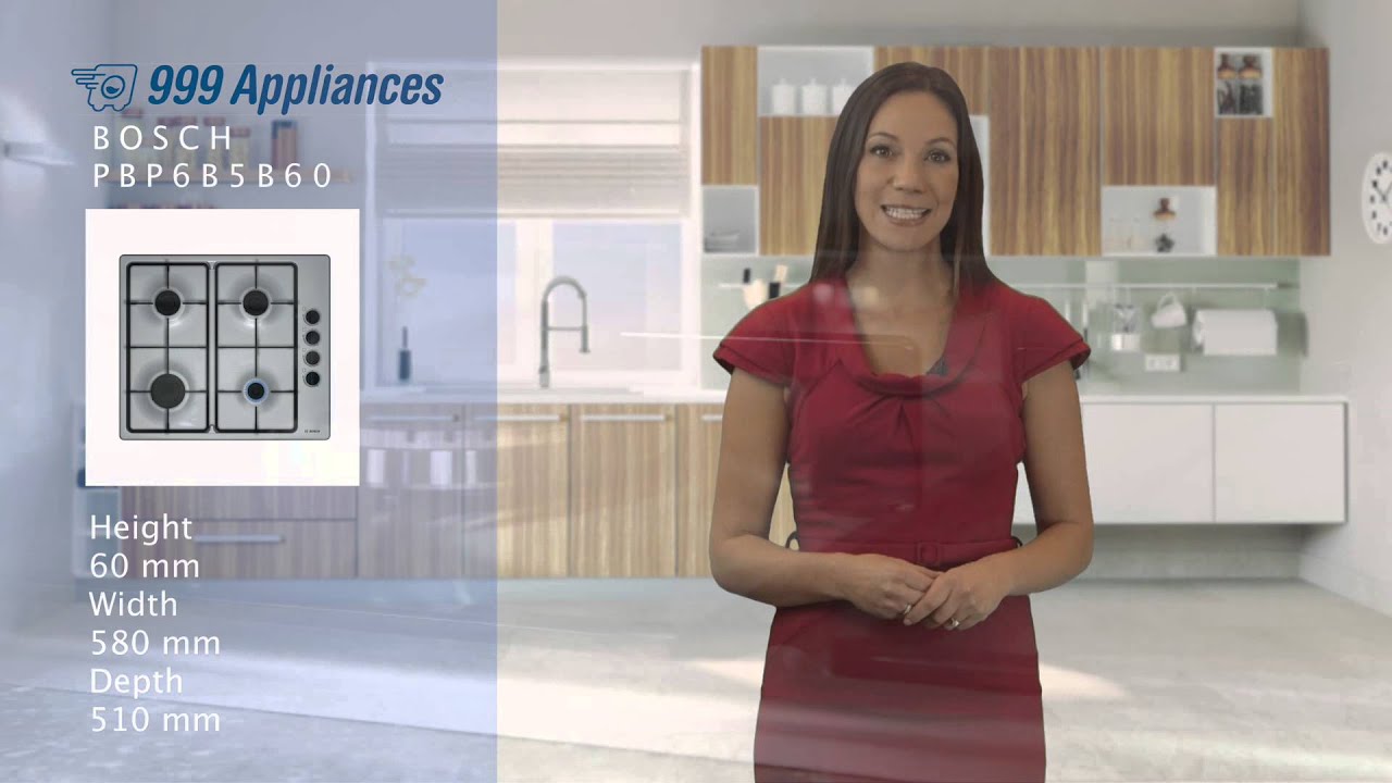 BOSCH PBP6B5B60 Gas Hob Review - YouTube