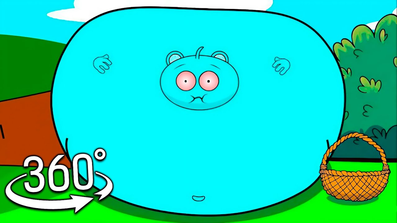 360º VR Sprunki's BLUE-BERRIED NIGHTMARE! 🫐😱 Sprunki inflation ...