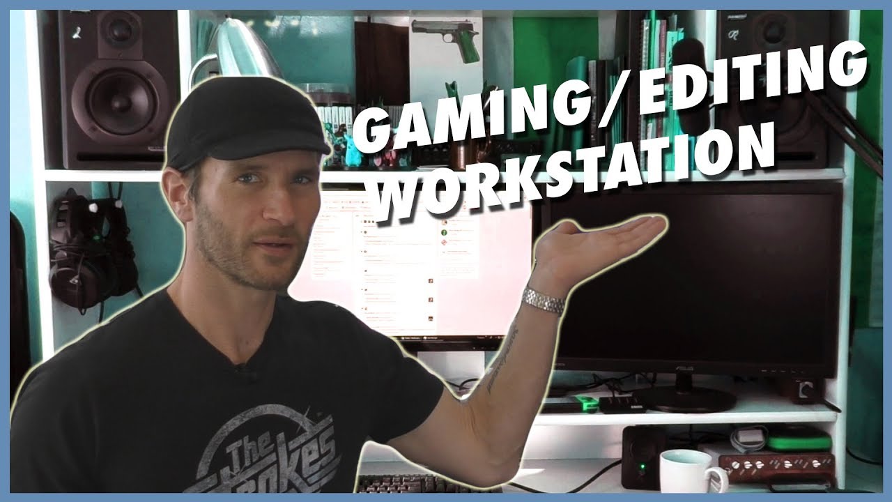 New Gaming/Streaming/Editing Workstation Tour - YouTube