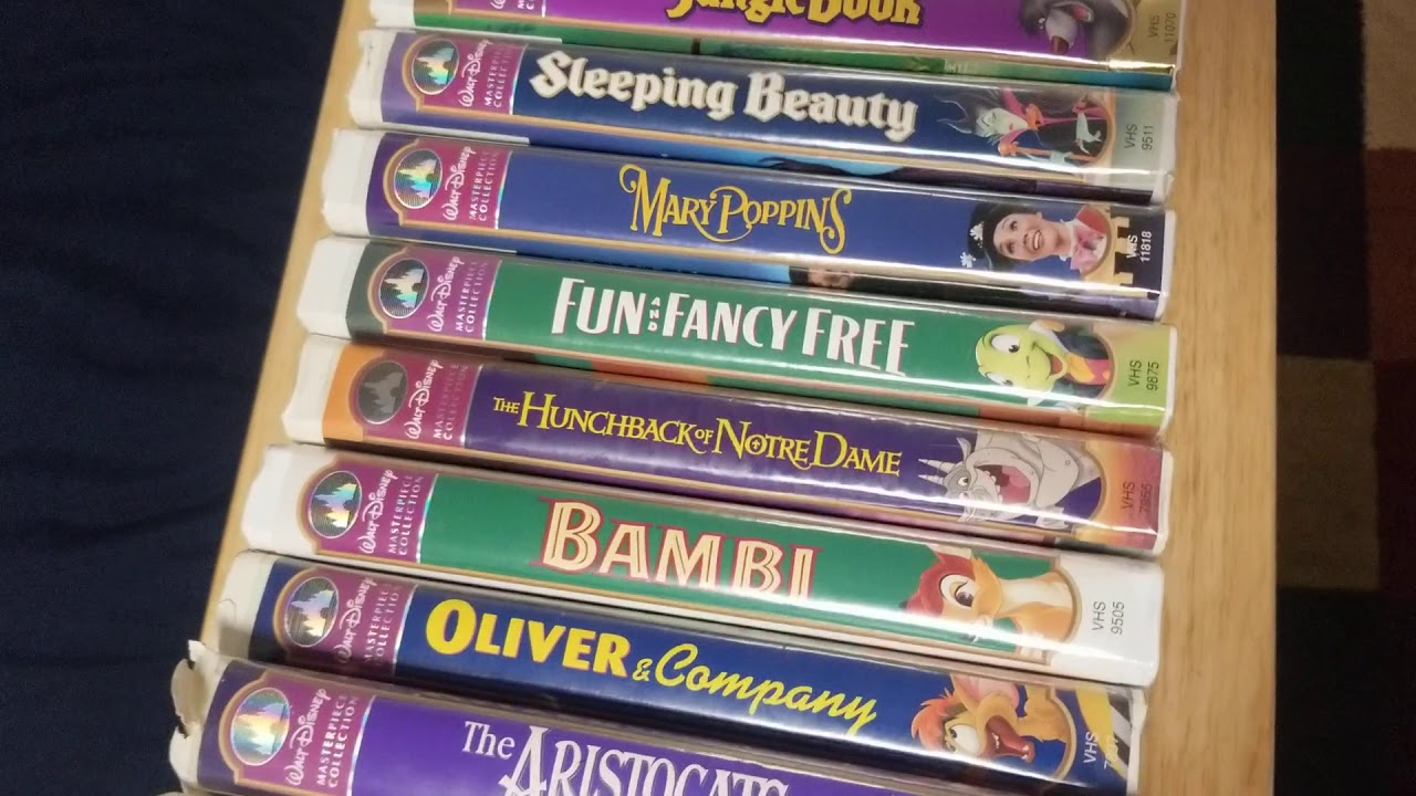 TheNMan64's Walt Disney Masterpiece Collection Part 1 - YouTube