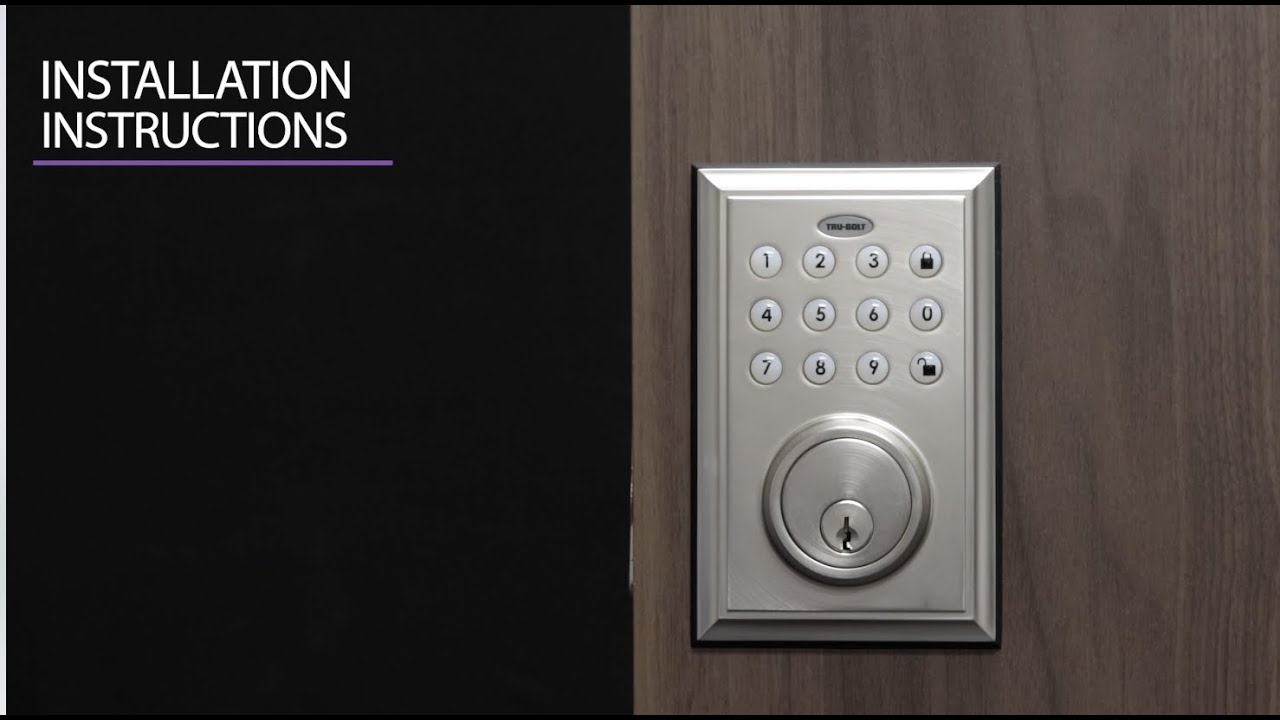 Infinity Lock installation - YouTube