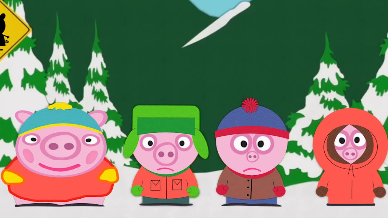 South Park intro but everyone is Peppa Pig - YouTube