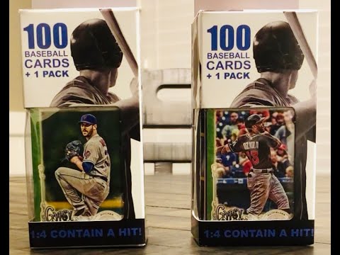 Fairfield Baseball Cards - 2 Repack Box Opening - YouTube