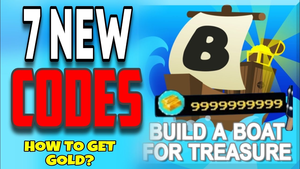 ALL*NEW*WORKING CODES For Build A Boat For Treasure 2024 / Roblox Build ...