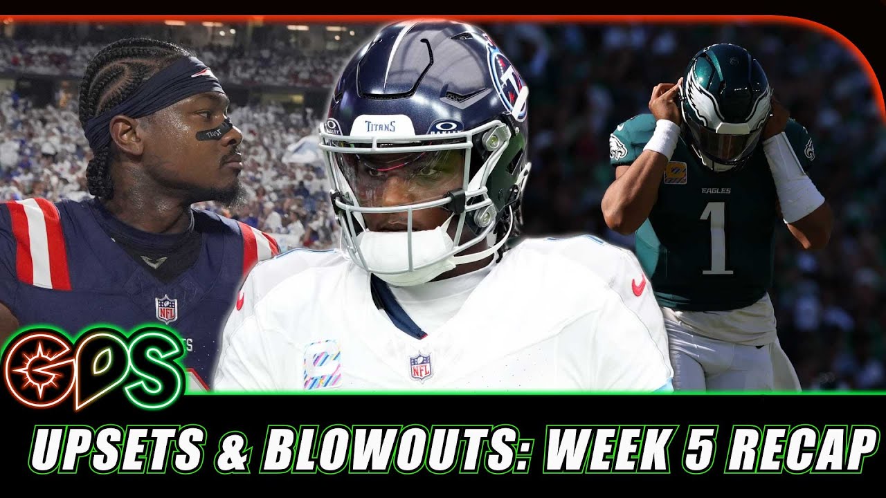 Fall of The Undefeated Teams: NFL Week 5 Recap - YouTube