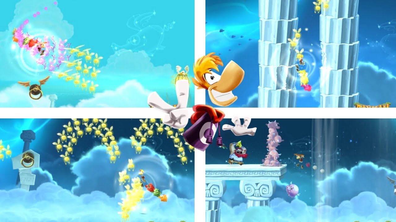 RAYMAN ADVENTURES IPAD GAME - Adventure 134 (Platform, Retro game play ...