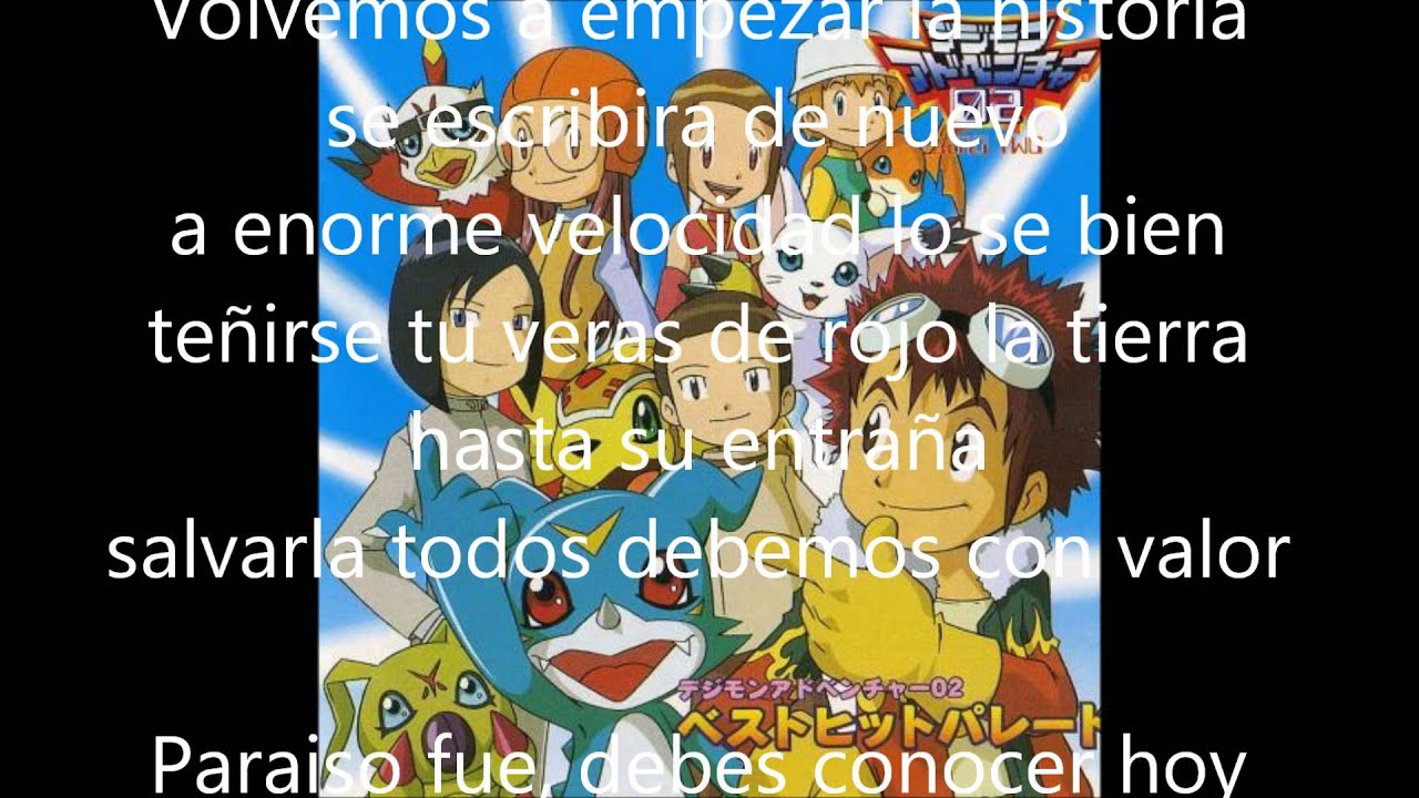 Digimon Adventure 2 Opening 1 En Español Latino Con Letra - YouTube