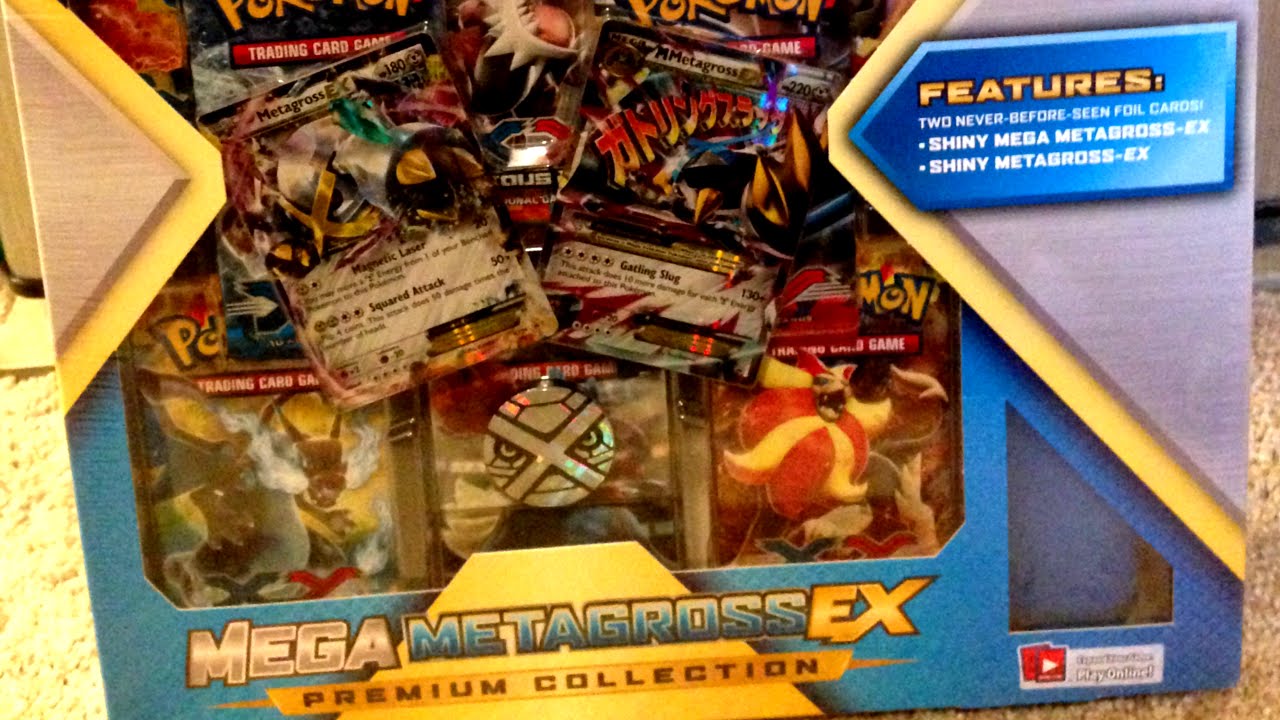 Pokemon TCG Opening: Mega Metagross Premium Collection Box - THIS BOX ...