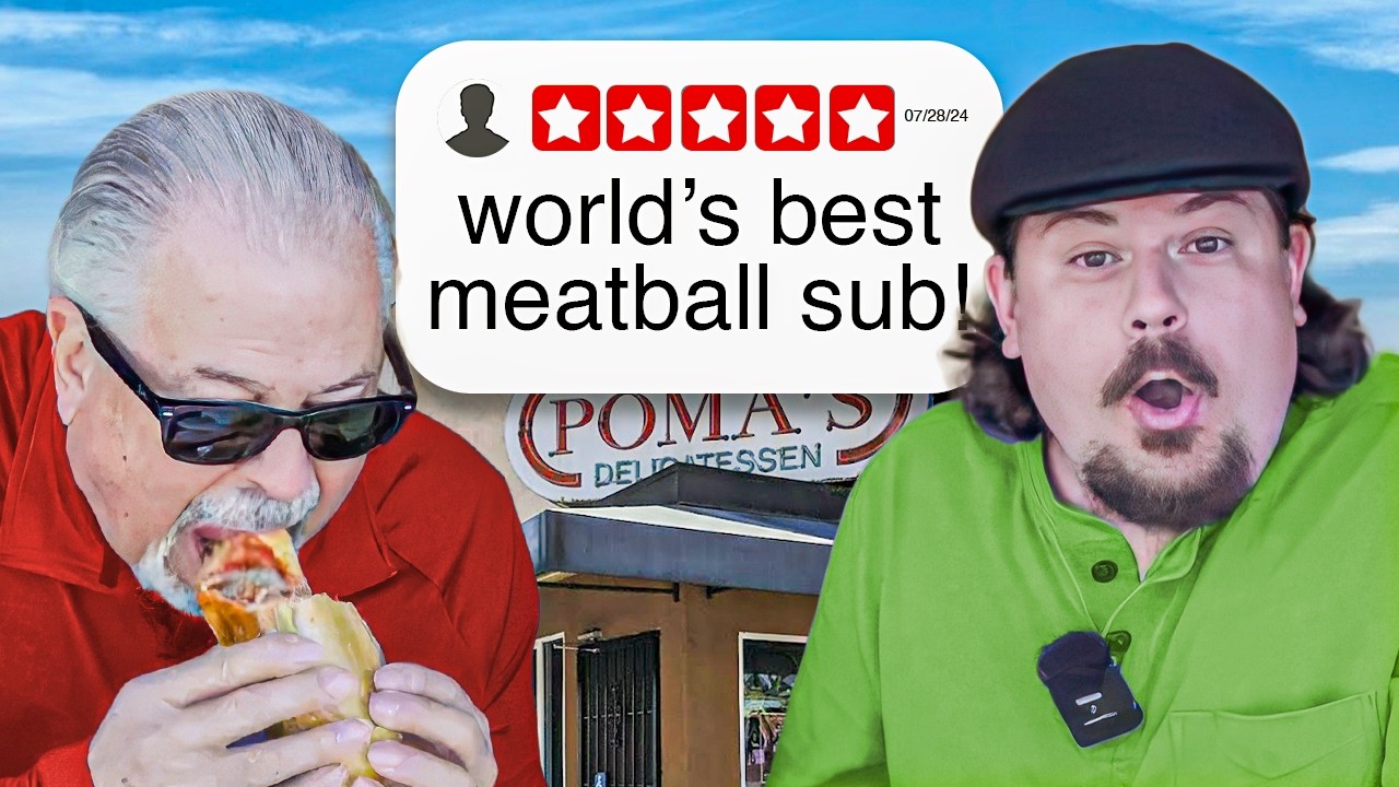 Tasting The “Worlds Best” Meatball Sub - YouTube
