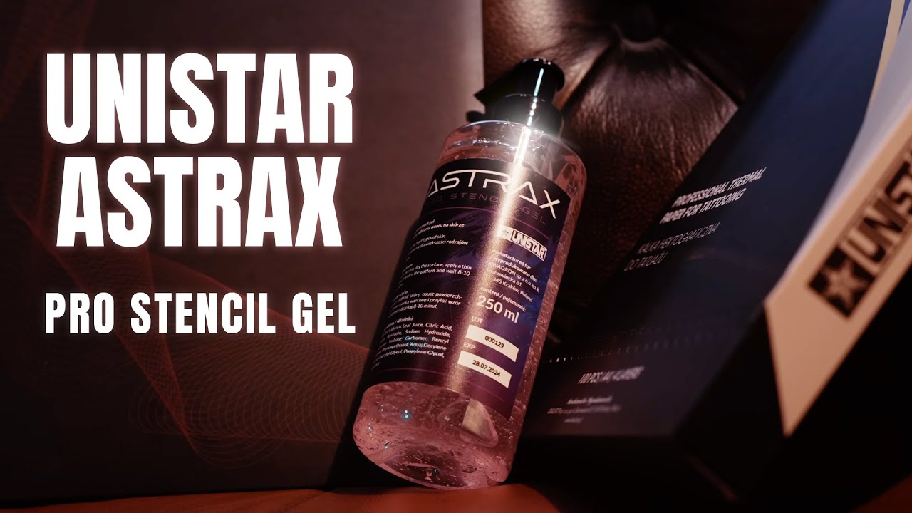 Unistar ASTRAX Pro Stencil Gel - YouTube