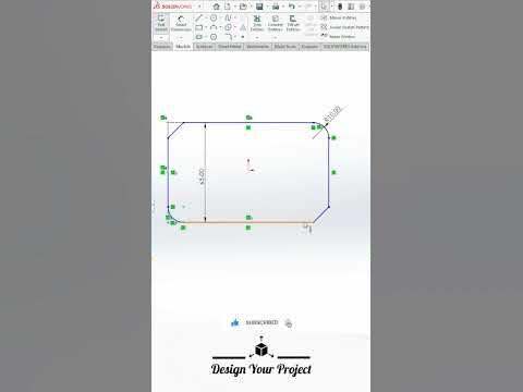 Find Intersection of lines | Quick sketching tips| Tutorial | Tips and Tricks | Shortcut ...