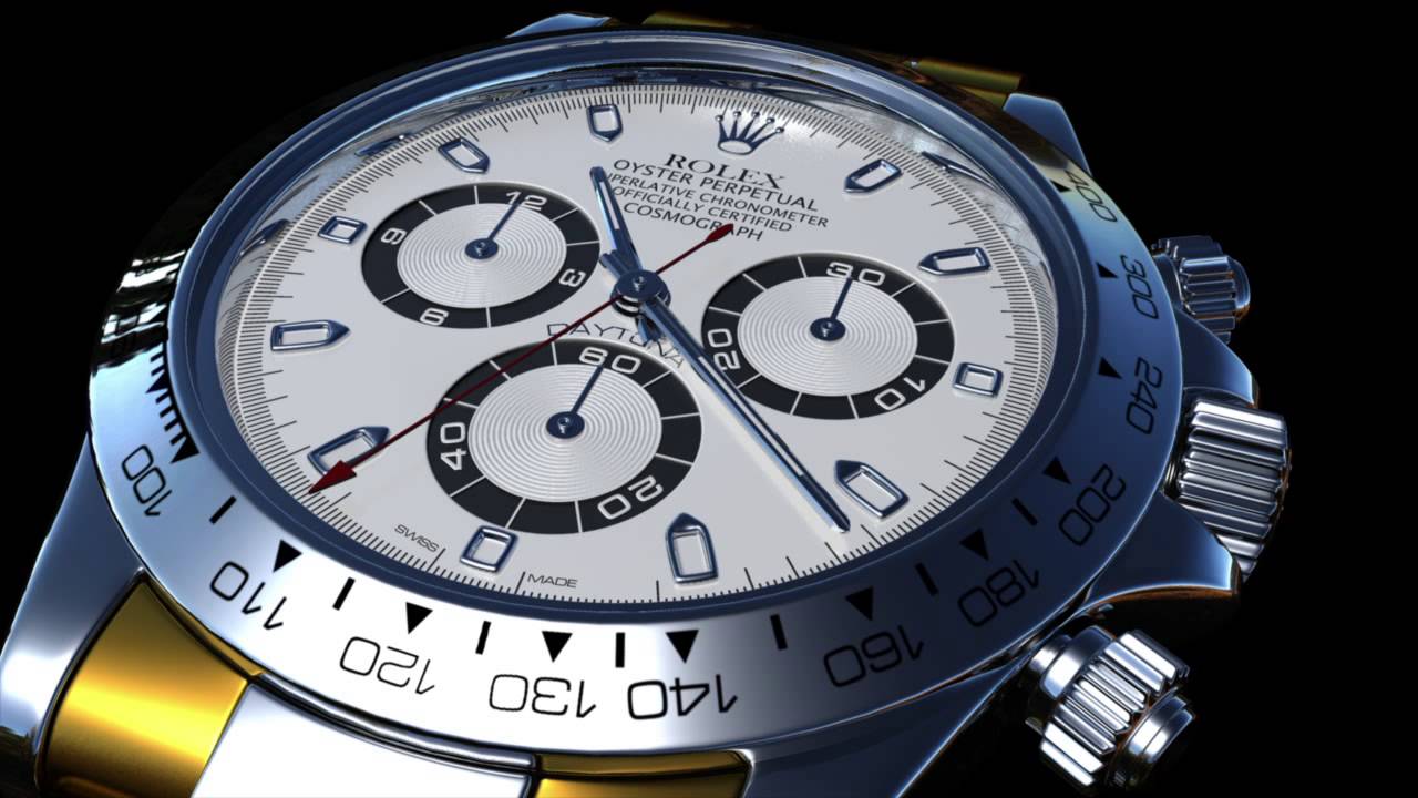 ROLEX Daytona 3D animation by Dj.Davidov - YouTube