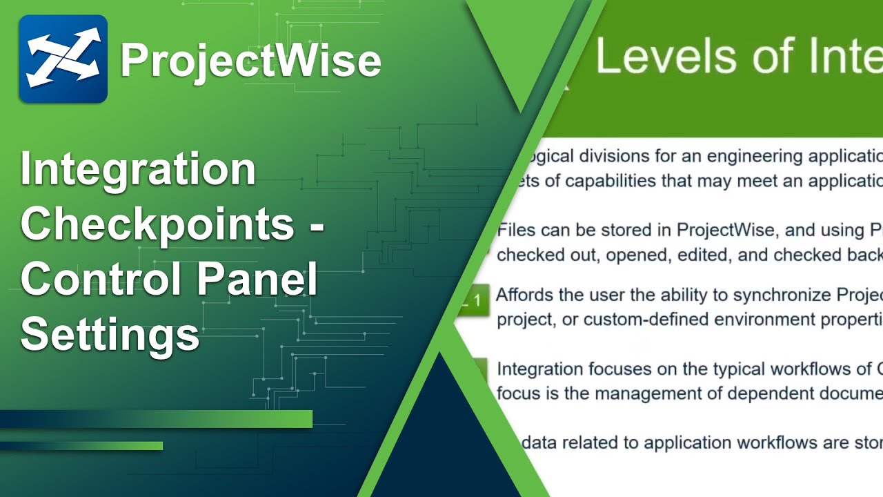 Integration Checkpoints Control Panel Settings - YouTube