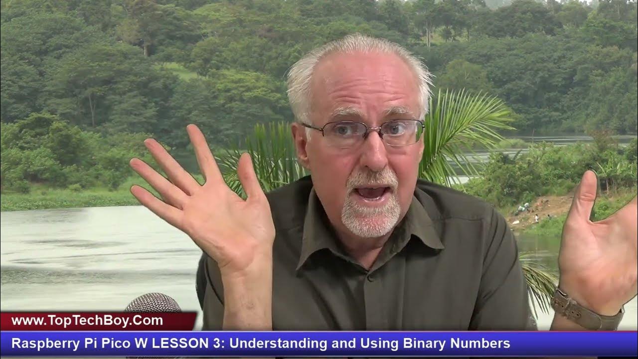 Raspberry Pi Pico W LESSON 3: Understanding and Using Binary Numbers - YouTube