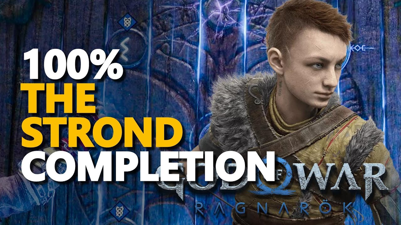 The Strond 100% Completion God Of War Ragnarok - YouTube