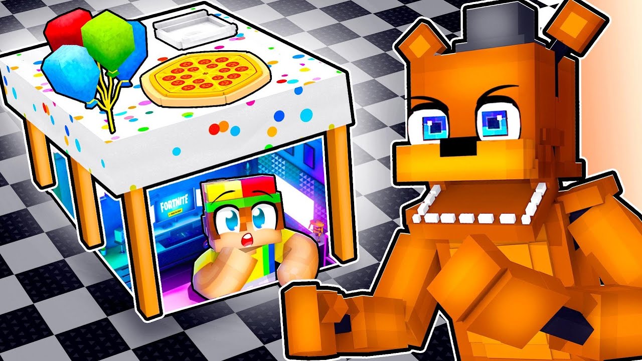 I Built a SECRET Gaming Room In FNAF! - YouTube
