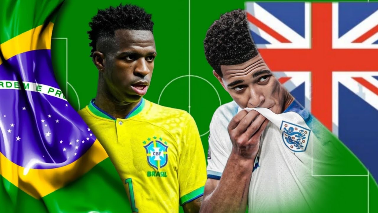 Inglaterra x Brasil 0-2 - Todos os gols estendidos Destaques de 2024 ...