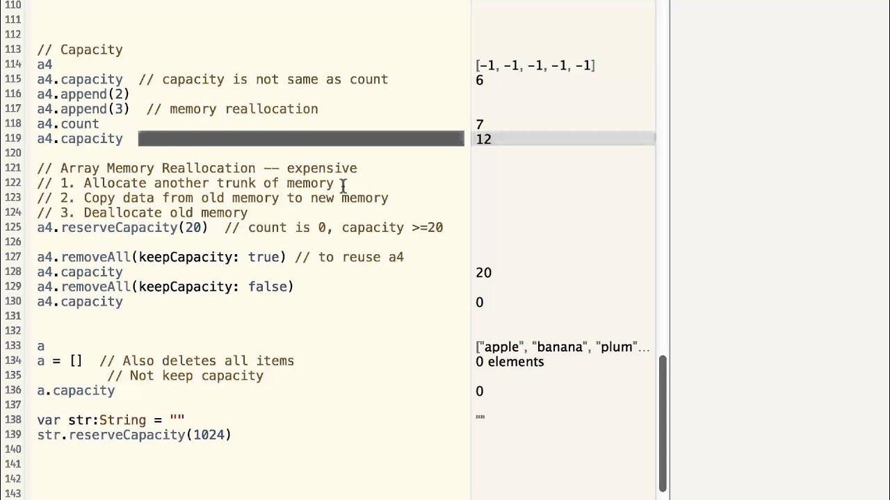 Swift Programming #5: Arrays - YouTube