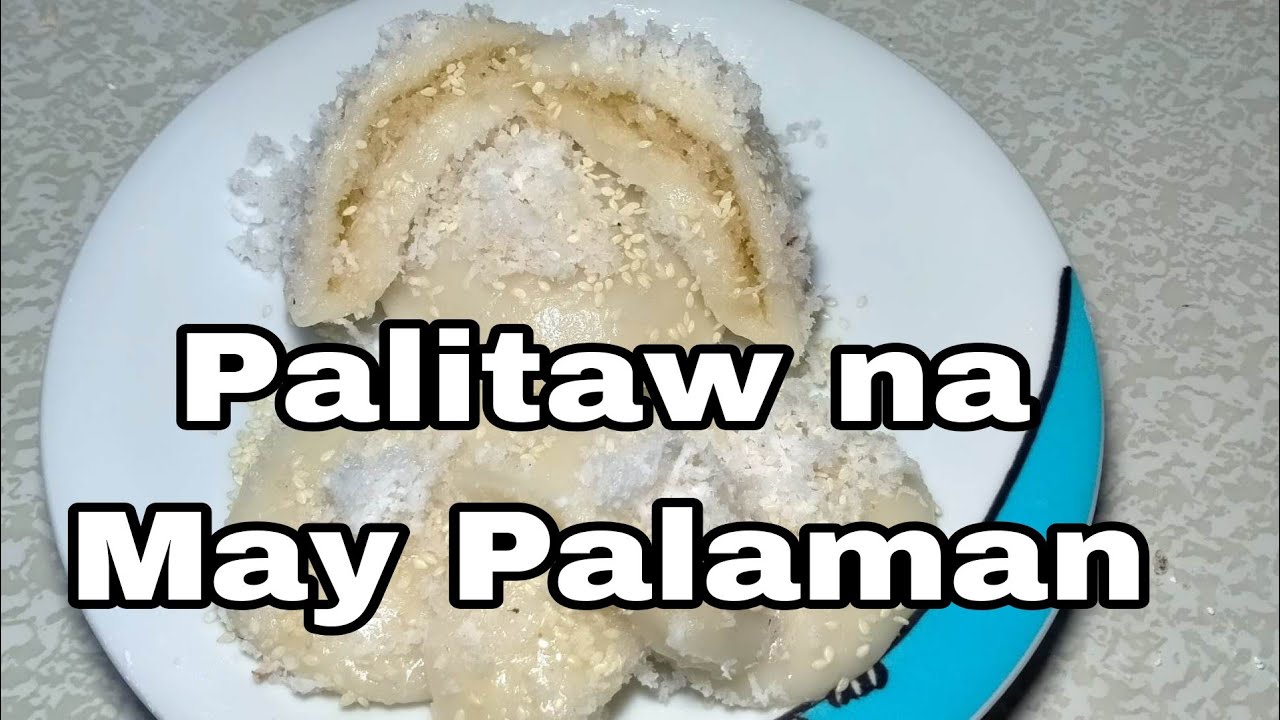 how to cooked Palitaw na may Palaman l cooking with AB #subscribe - YouTube