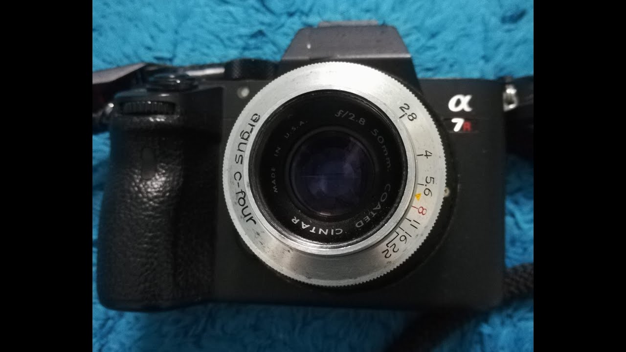 Argus Cintar 50mm F2.8 on Sony A7RM3 - YouTube