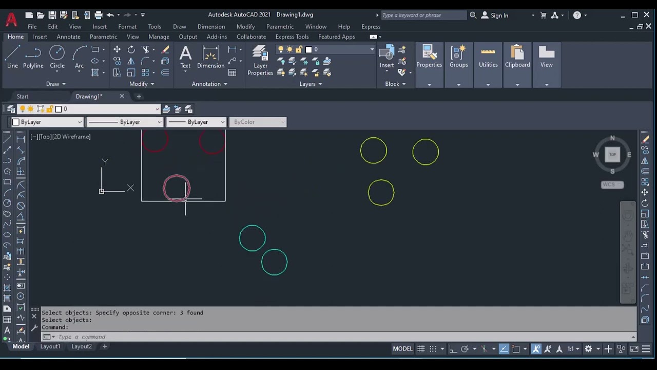 Make Group of Objects using lsp in AutoCAD "Bounding Box Reactor" in اردو & हिन्दी - YouTube