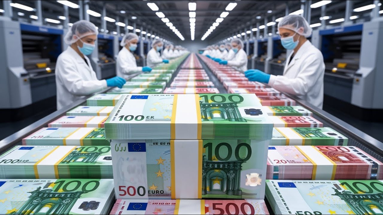 How Euro is Made: Inside the Money Factory | Complete Manufacturing ...
