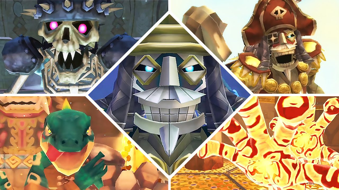 Legend Of Zelda Skyward Sword Bosses